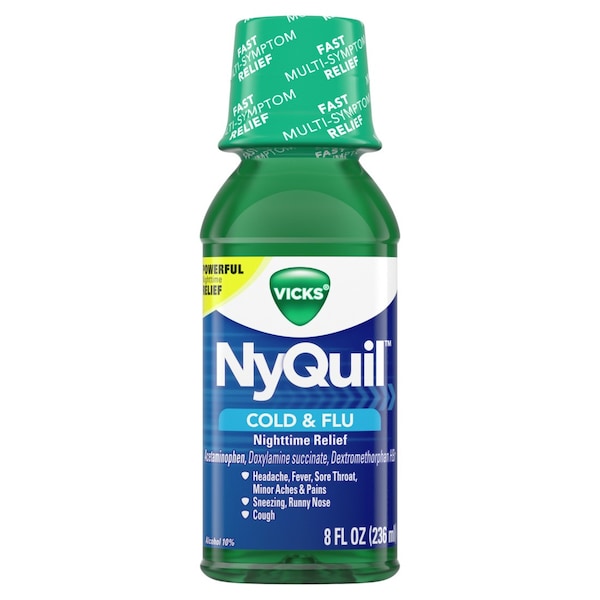 Vicks Vicks Original Liquid Nyquil 8 fl. oz., PK12 01424 | Zoro