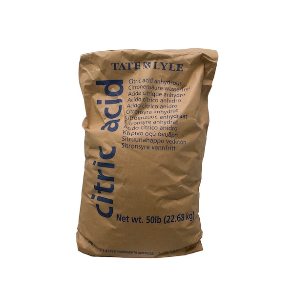 Zoro Select Food Grade Chemicals Fine Grind Citric Acid 50lbs 779293 | Zoro