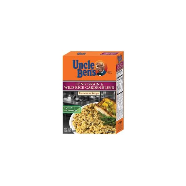 Uncle Bens Uncle Ben's Long Grain And Wild Garden Rice 36 oz. Box, PK6 ...