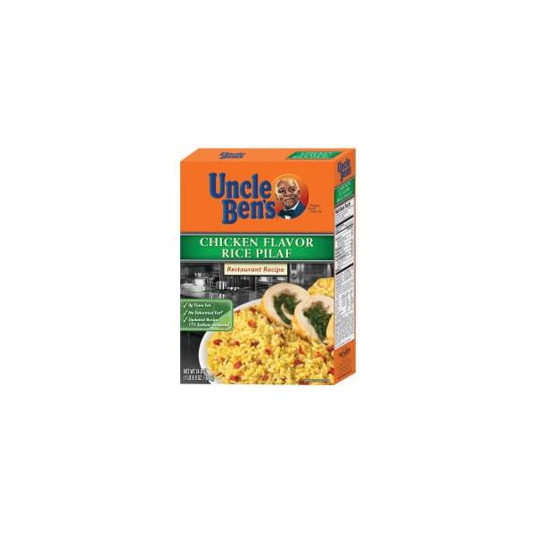 Uncle Bens Uncle Ben's Chicken Flavor Rice Pilaf 24.6 oz. Box, PK12 ...
