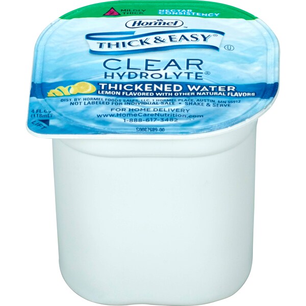 Thick & Easy Thick & Easy Clear Hydrolyte Thickened Water 4 oz., PK24 ...