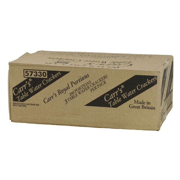 Carrs Carr's Original Table Water Cracker 3 Count, PK200 5929057330 | Zoro