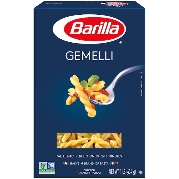 Barilla Barilla Gemelli Pasta 16 oz., PK16 1000009090 | Zoro