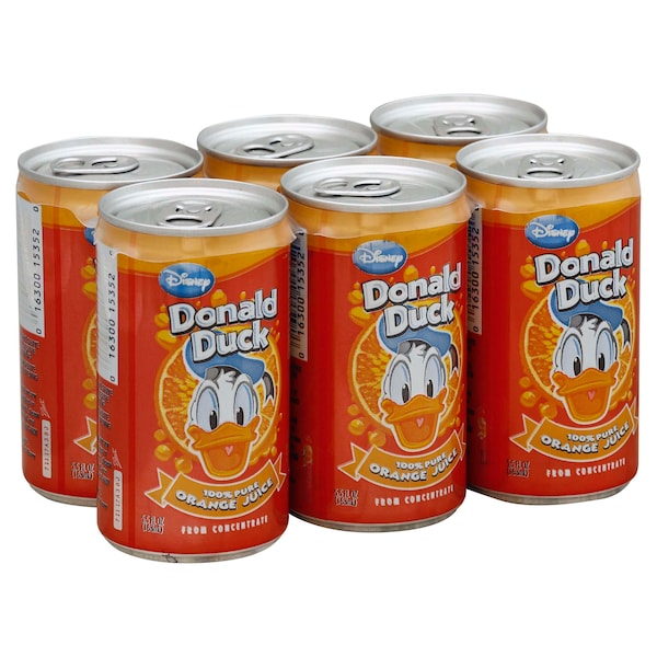 Donald Duck Donald Duck From Concentrate Shelf Stable Orange Juice ...