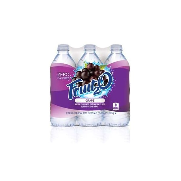Fruit 20 Fruit2O Grape Bottles 16 oz., PK24 23228 | Zoro