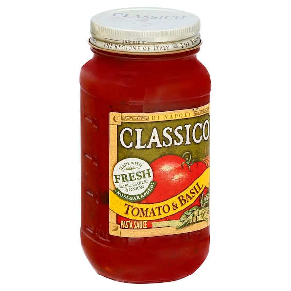 Classico Sauce Classico Tomato & Basil 24 oz., PK12 10041129077129 | Zoro