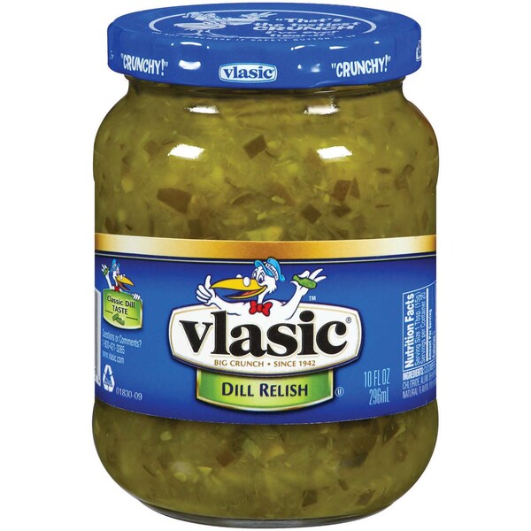 Vlasic Dill Relish 10 fl. oz., PK12 5410001830 | Zoro