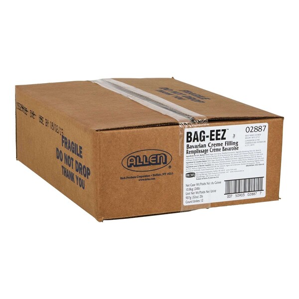 Allen Richs Allen Filling Bavarian Creme Bakeable, PK12 02887 | Zoro