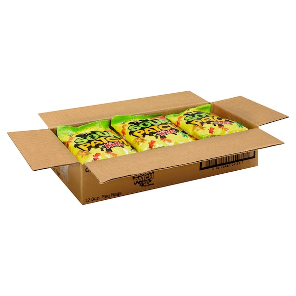 Sour Patch Kids Fat Free Soft Candy 8 oz. Bags, PK12 6161 | Zoro