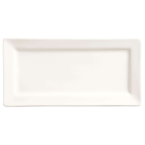 World Tableware Slate Collection 12Inchx6.5" Rectangular Ultra Bright ...