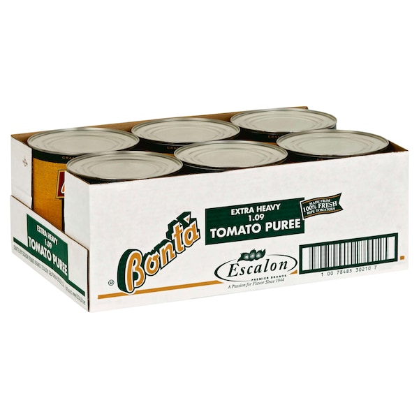 Bonta Tomato Puree 107 oz., PK6 10078485302107 | Zoro