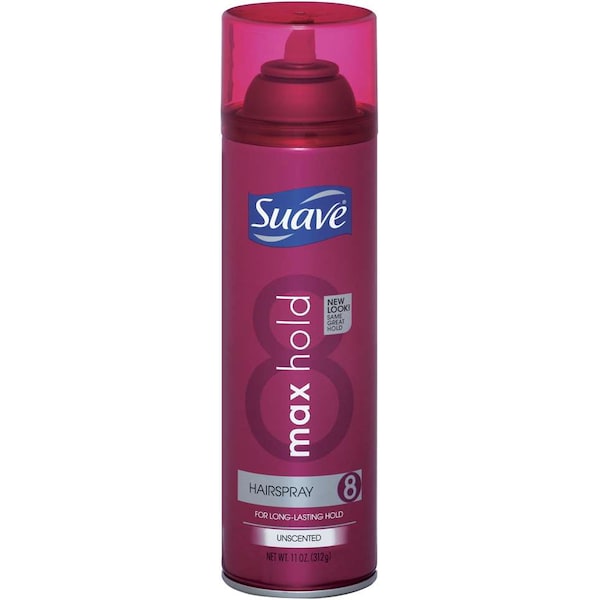 Suave Suave Aerosol Maxi Hold Unscented Hair Spray 11 oz. Can, PK12 ...