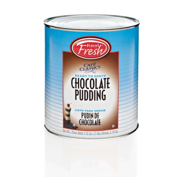 Real Fresh Real Fresh Trans Fat Free Chocolate Pudding #10 Can, PK6 ...