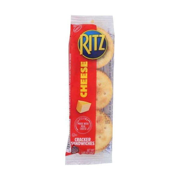 Ritz Nabisco Ritz Cheese Cracker Sandwich 1.35 oz., PK112 00211 | Zoro