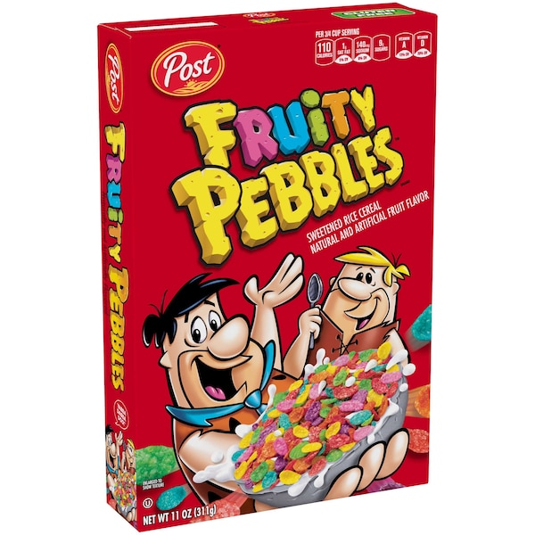 Post Gluten Free Fruity Pebbles Cereal 11 oz. Box, PK12 88016 | Zoro
