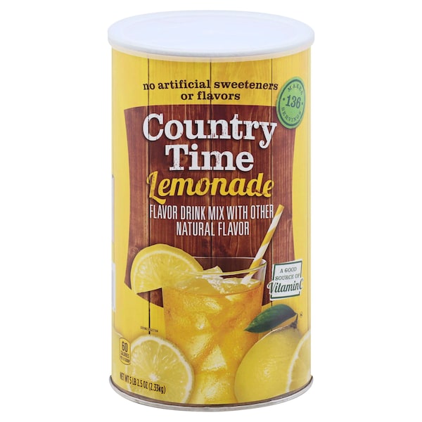 Country Time Beverage Country Time Lemonade 82.5 oz., PK6 ...