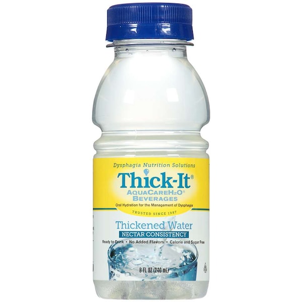 Thick-It Aqua Care H20 Nectar Water 8 fl. oz., PK24 B451-L9044 | Zoro