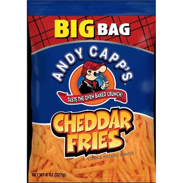 Andy Capp Cheddar Fries, PK8 2620023181 | Zoro