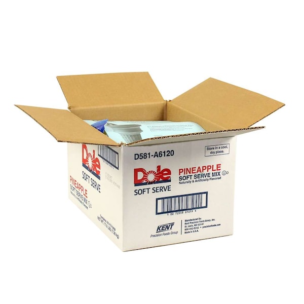 Dole Pineapple Soft Serve Mix 4.4lbs, PK4 PK4 D581-A6120 | Zoro