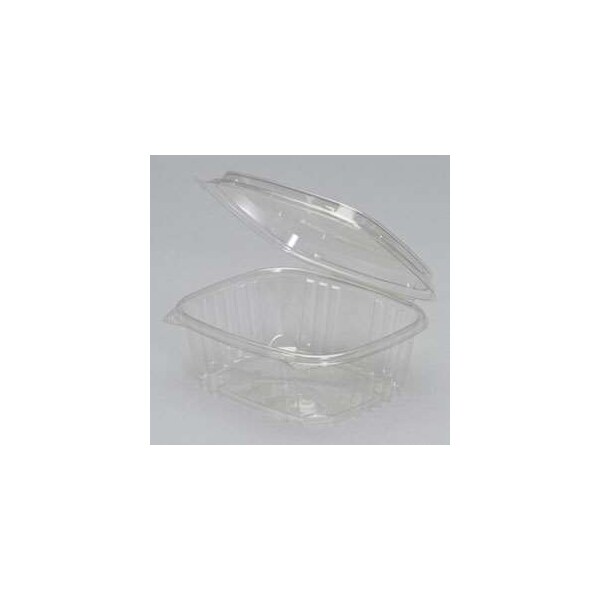 Genpak - Hinged Genpak 7.25"x6.38"x3" Clear Hinged Deli High Dome ...