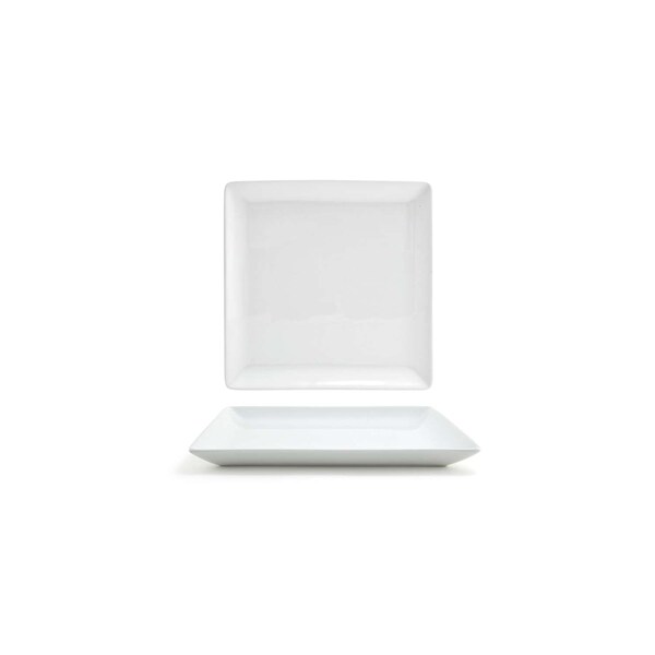 Front Of The House- Foh Mod Plate Square 10", PK12 DDP022WHP23 | Zoro