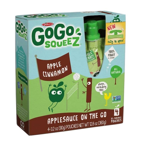 Gogo Squeez GoGo Apple Cinnamon, PK48 120433 | Zoro