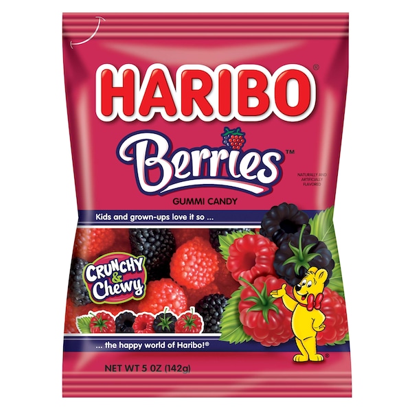Haribo Confectionery Berries 5 oz., PK12 70522 | Zoro