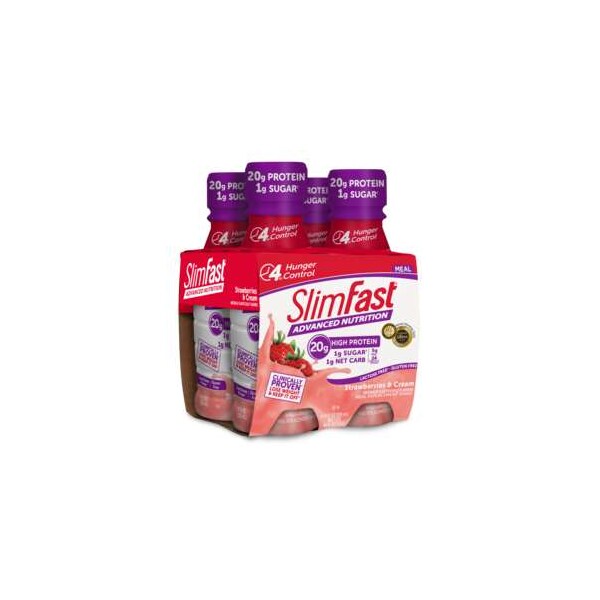 Slimfast Slimfast Advanced Nutrition RTD Strawberry N' Cream Shake 11 ...