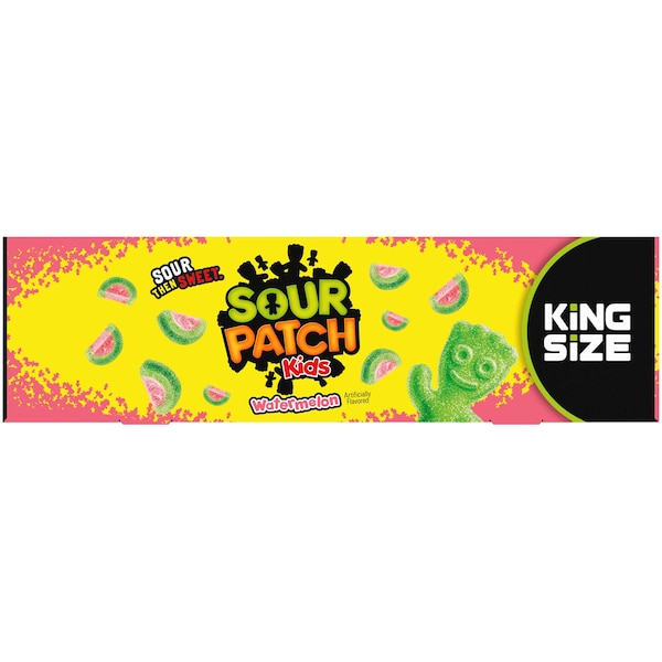 Sour Patch Fat Free Watermelon Soft Candy 3.4 oz. Bags, PK144 203 | Zoro