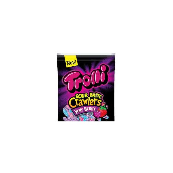 Trolli Trolli Sour Brite Crawler Mini Very Berry 9 oz., PK6 11022 | Zoro