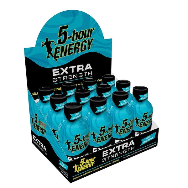 5 Hour Energy 5-Hour Energy Extra Strength Blue Raspberry Energy Shot 1 ...