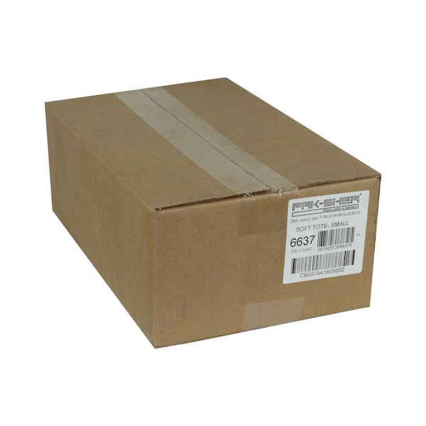 Pak-Sher Pak-Sher 19"x19"x9.5" Soft White Tote Bag, PK500 6637 | Zoro