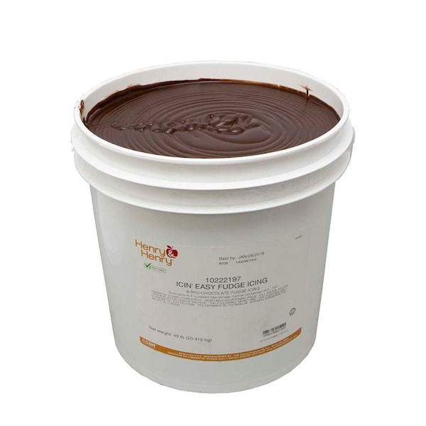 Henry And Henry Easy Fudge Icing, 45lbs 10222197 | Zoro