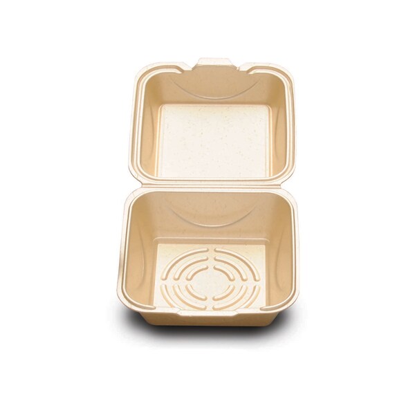 Enviroware D & W Fine Pack Enviroware 5 Hinged Wheat Container, PK500 ...