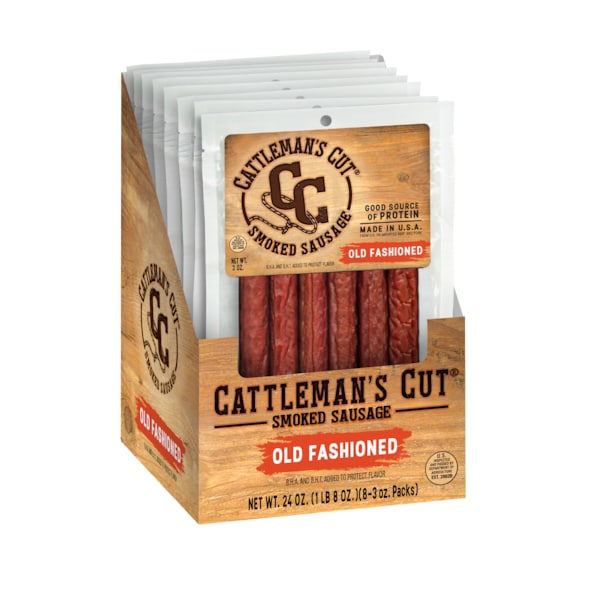 Cattlemans Cattlemans Cut Smoked Sticks 3 oz., PK64 53304 | Zoro