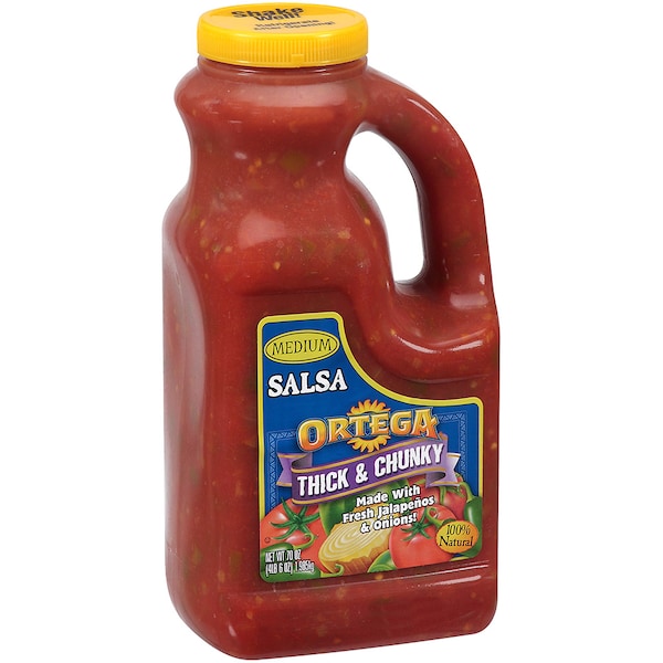 Ortega Ortega Thick & Chunky Medium Salsa .5 gal., PK6 780756 | Zoro