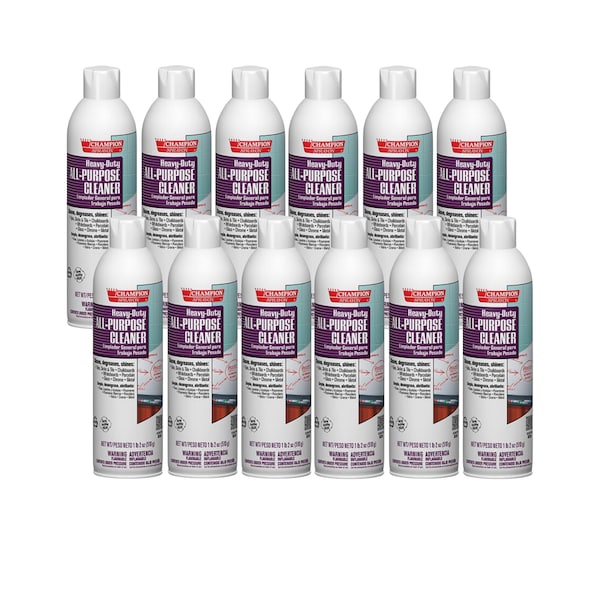 Chase Products Champion Sprayon All-Purpose Cleaner net 18oz. Case: 12 ...