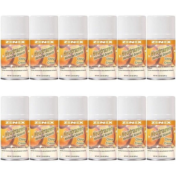 Zenex Neutrazen Citrus Creme Scent Metered Odor Neutralizer net 7 oz ...