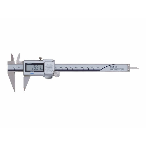 Mitutoyo CALIPER, DIGIMATIC, 6 IN, COOLANT PROOF, SPECIAL-POINT 573-725 ...