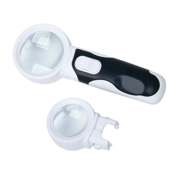Insize Magnifier With Two Lenses, 6X/10X 7522-610 | Zoro