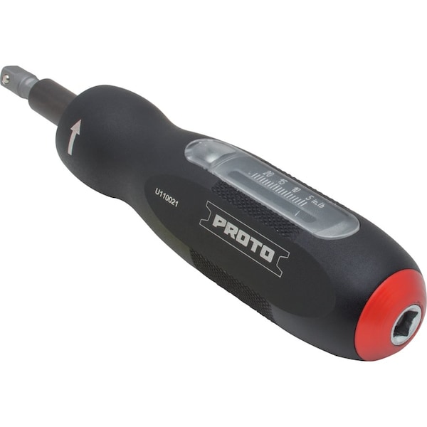 Proto Torque Screwdriver 4-22In.Lbs J6107A | Zoro