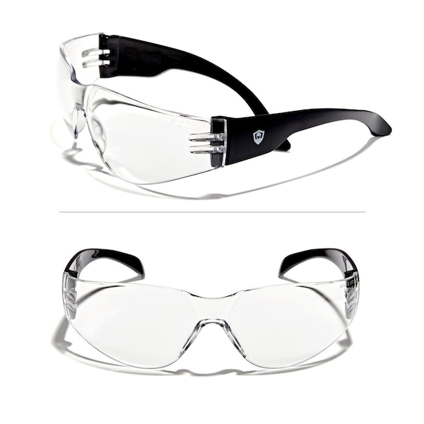 Defender Safety OPTIFENSE VS1 CLEAR Safety Glasses, ANSI Z87, 30pc per ...
