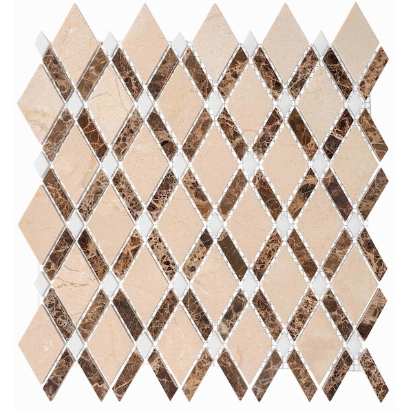 Andova Tiles SAMPLE Victory 2 W x 3 L Novelty Mosaic Wall Floor Tile ...