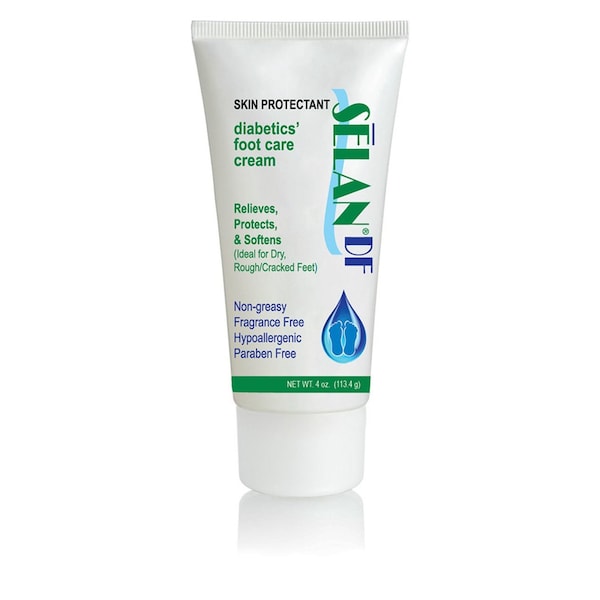 Selan Diabetics' Foot Care Cream - 4 oz. tube DF4012 | Zoro
