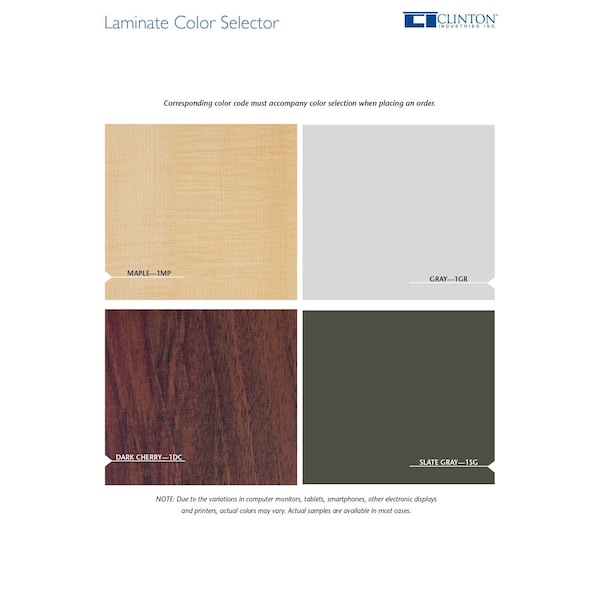 Clinton 36" Wall Cabinet w/ 2 Doors, Maple 8236-1MP | Zoro