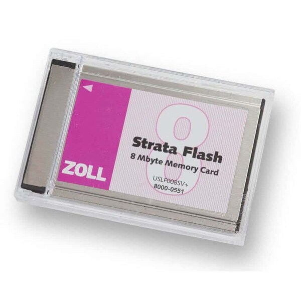 Zoll PCMCIA FLASH CARD, 8MB MEMORY 8000-0551 | Zoro