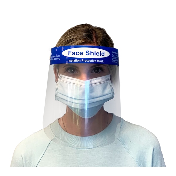 Diamedical Usa Full Length Face Shields, PK100 INF091054 | Zoro