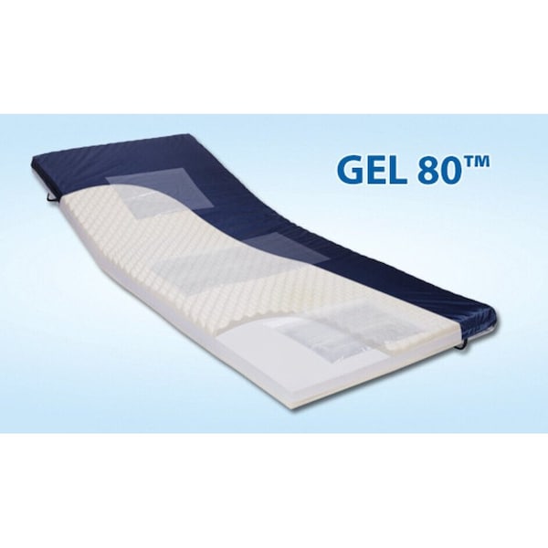 Geo-Mattress Gel/Foam overlay for 80"L x 35"W mattress GEL-80 | Zoro