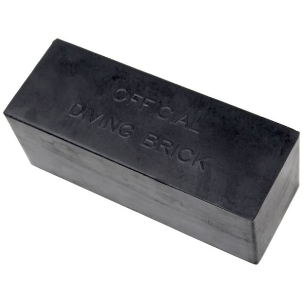 Kemp Usa Black 10 LB Rubber Diving Brick 10-299 | Zoro