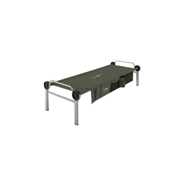 Disc-O-Bed Disc-Bed w Organizer, OD Green 19803O/GRX | Zoro